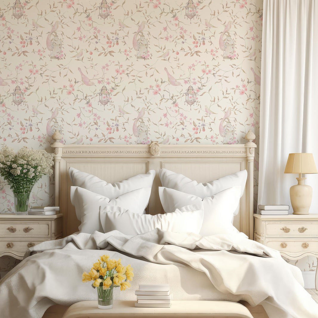 French Country Wallpaper Peel and Stick