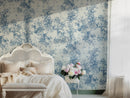 Purple Vintage Floral Toile French Country Peel and Stick Wallpaper ...