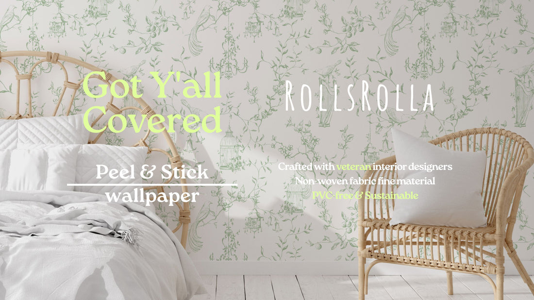 Designer Wallpaper in US - Gallery Grade Material & Non-toxic – RollsRolla