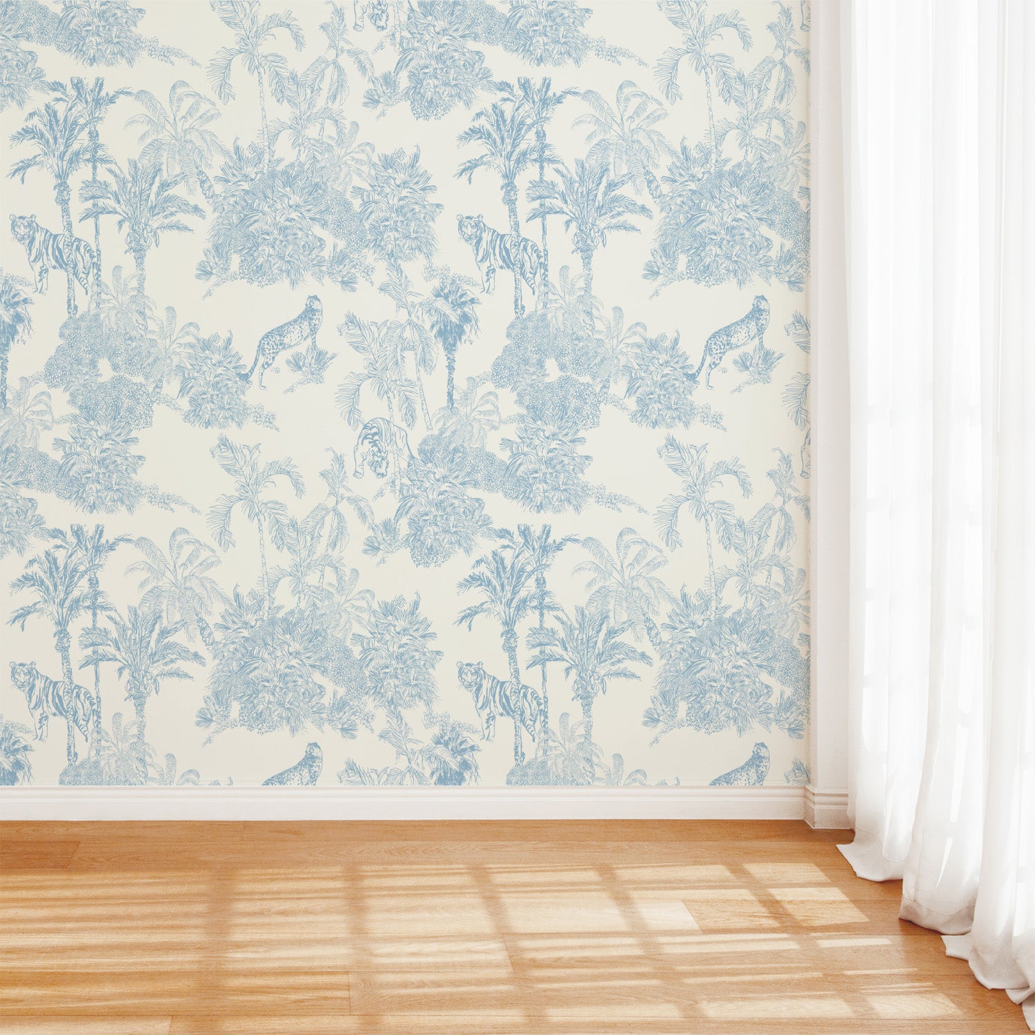 Beige Toile Peel and Stick Wallpaper French Country Style Vintage ...